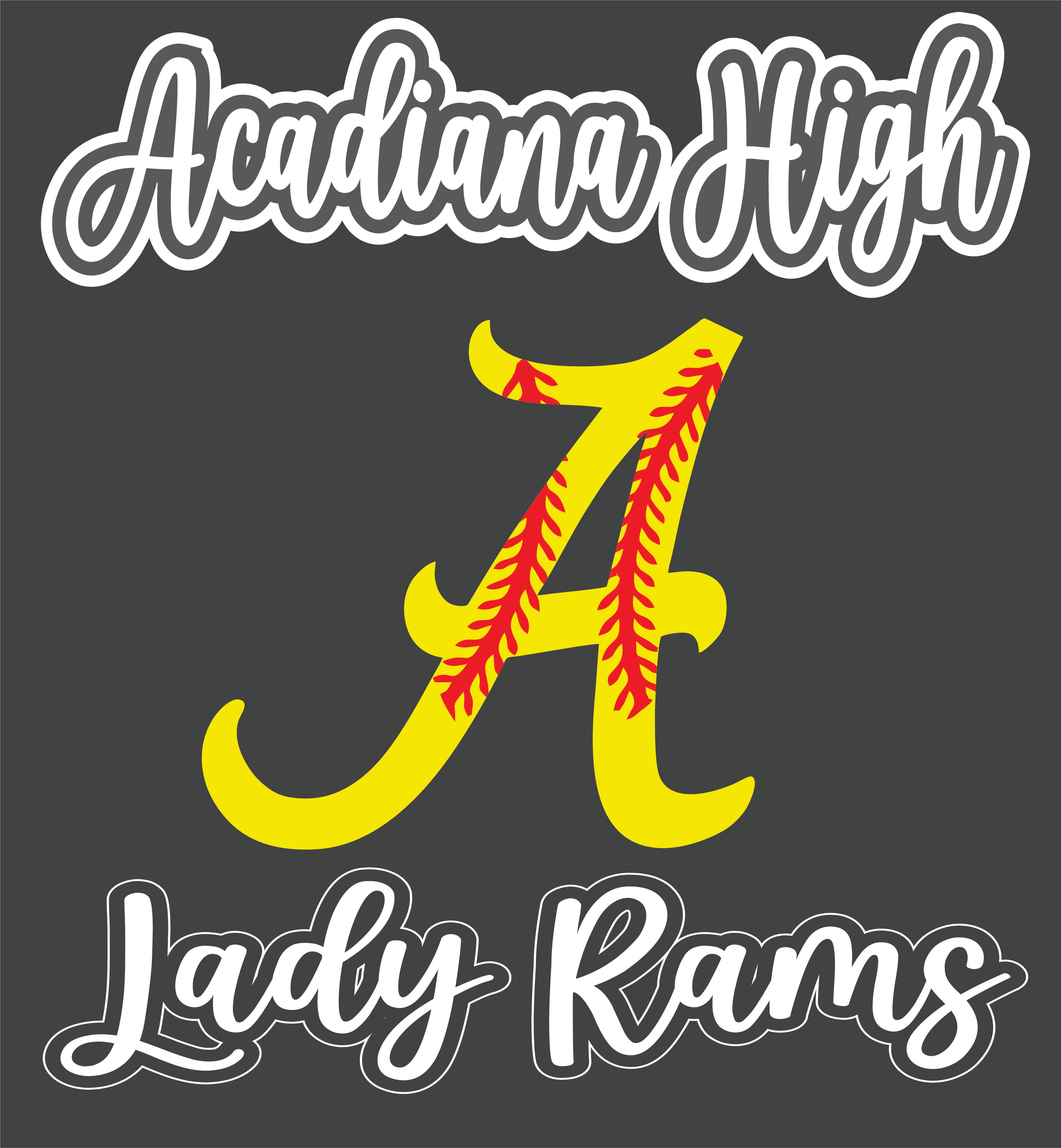 Acadiana High Lady Rams Fan Gear – T-Shirts Etc., LLC